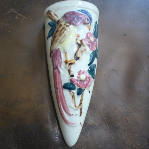 Vintage | Accents | Vintage Small Ceramic Hand Painted Wall Hanging ...